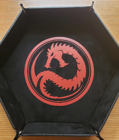 Dice Tray - Draconis Combine Inspired Faction Symbol for BattleTech ...